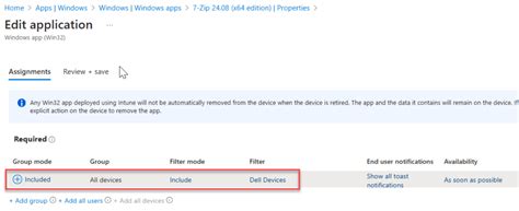 Usage Of Filters With Intune Policy Assignments Configuration Manager
