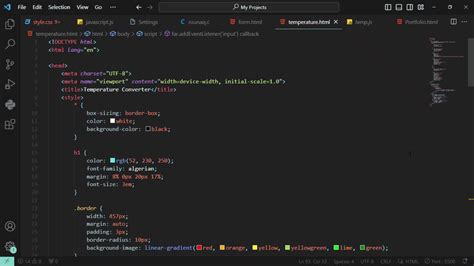 Rounaq Ali On Linkedin Making Temperature Converter Using Htmlcss And Javascript Thank You So