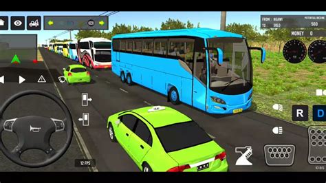 Mobil Bus Oleng Ngebut Parah Muat Penumpang Basuri Telolet Bus