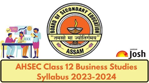 Assam Board Ahsec Class 12 Business Studies Syllabus Important Topics And Marking Scheme Assam Board Ahsec Class 12 Business Studies Syllabus Important Topics And Marking Scheme