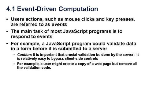 Chapter Basics Of Java Script