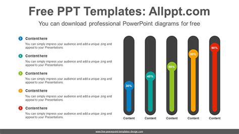 Oval Background Bar Chart PowerPoint Diagram Template Slidesgo Templates