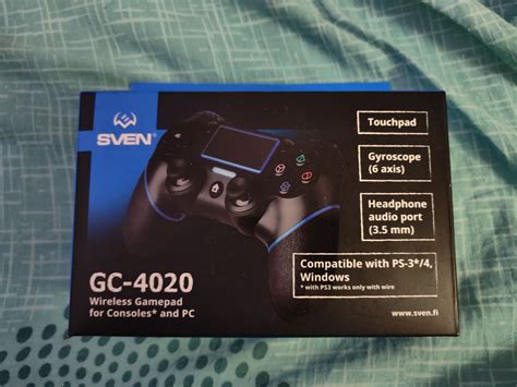 Геймпад беспроводной Sven Gc 4020 Ps4 Pc черный Sv 020293 — купить по низкой цене в интернет