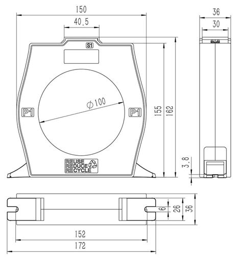 China Customized High Accuracy Residual Current Transformer