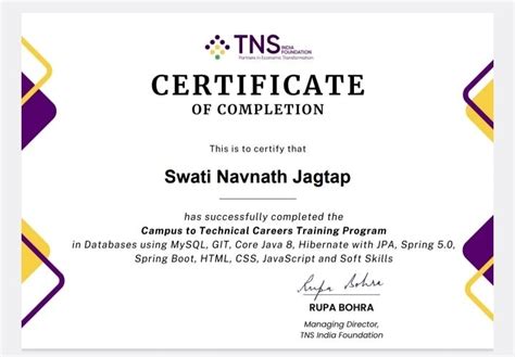 Swati Jagtap On Linkedin Professionaldevelopment Continuouslearning