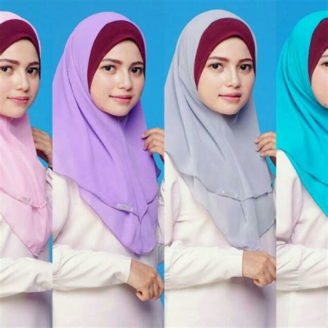 Tudung Raya Pattern Baru Women S Fashion Muslimah Fashion Hijabs On Carousell
