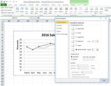Excelmadeeasy Add 3 Months Moving Average In Excel
