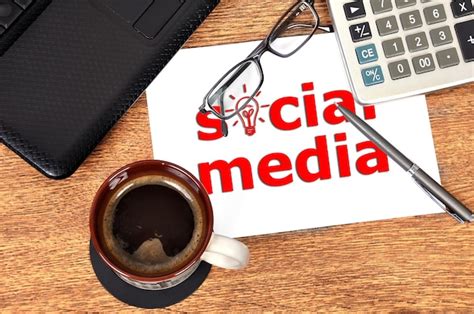 premium photo note graph social media