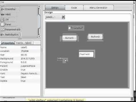 BlueJ GUIbuilder Demo YouTube BlueJ GUIbuilder Demo YouTube