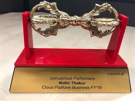 Nidhi Thakur On Linkedin Yet Another Successful Year In Oraclereceived “unmatched 51 Comments