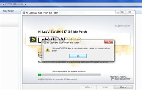 Problem With Installing Patch For Labview 2016 Ni Community