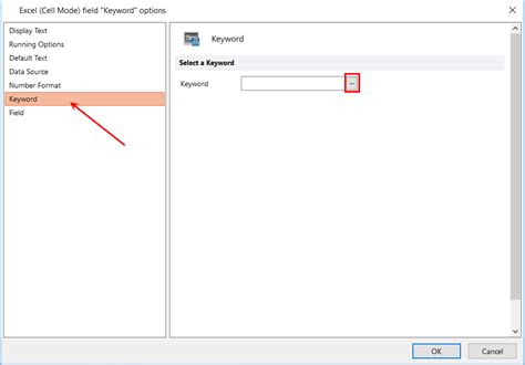 Excel Report Cell Mode