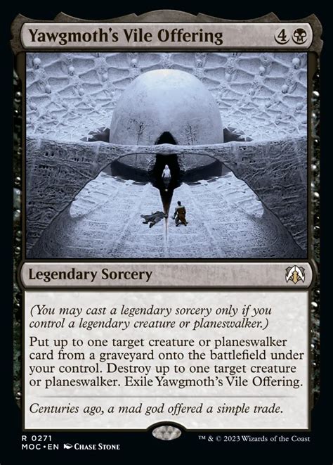Yawgmoth 19 Cards Magic The Gathering
