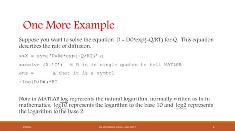 03 Chapter Matlab Finite Precision Arithmatic Ppt