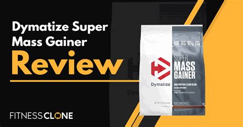 Dymatize Super Mass Gainer Review A Look At This Supplement Powder