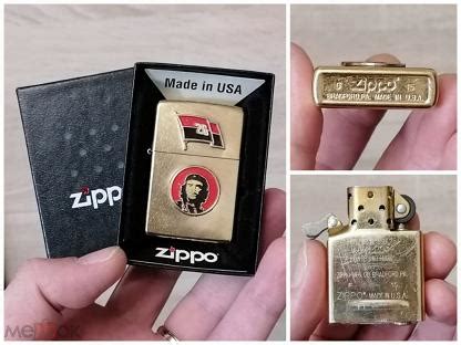 Зажигалка бензиновая Zippo/G'15/Эрнесто Че Гевара/Оригинал!