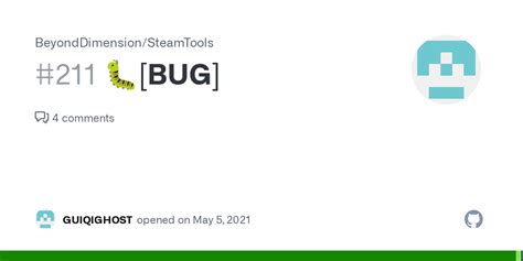 🐛 Bug · Issue 211 · Beyonddimensionsteamtools · Github