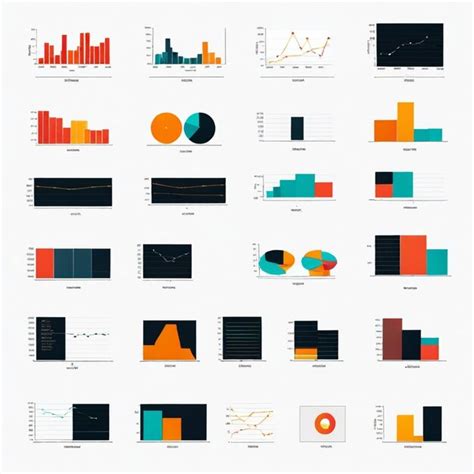 A Collection Of Graphs And Charts With A Graph On The Top Premium Ai