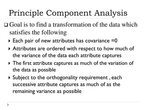 Ppt Principle Component Analysis Powerpoint Presentation Free
