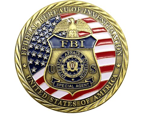 Authentic Look Fbi Federal Agent Velcro Patch Chicago