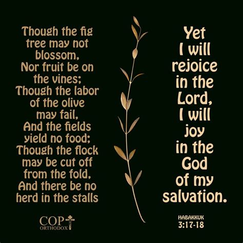 Habakkuk 317 18 Biblical Verses Christian Quotes Inspirational