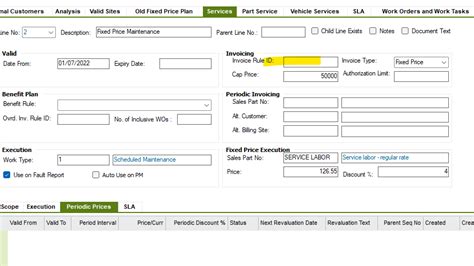 service contract rounding on invoice preview ifs community