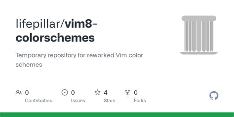GitHub Lifepillar Vim Colorschemes Temporary Repository For Reworked Vim Color Schemes