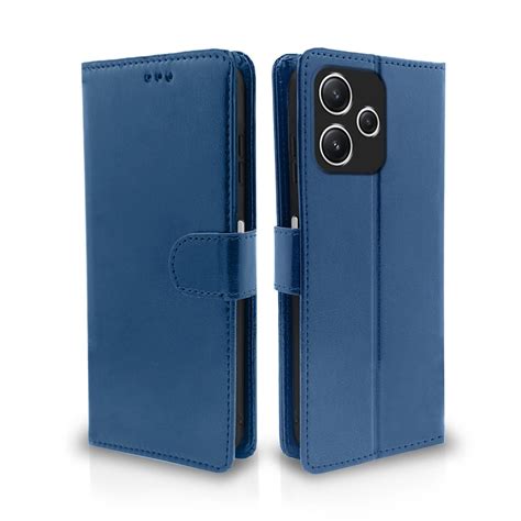 Pikkme Mi Redmi 12 5G 4G Poco M6 Pro 5G Flip Cover Leather Finish Inside TPU Wallet