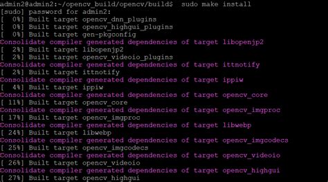 cách cài đặt opencv trên ubuntu22 04 hotline 0972710812