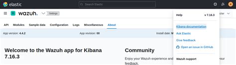 Release 442 Rc1 Kibana Ui Regression Testing · Issue 5414 · Wazuhwazuh Dashboard Plugins