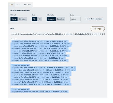 How To Import Fluid Scale Variables From Utopia In Bricks Advanced Themer