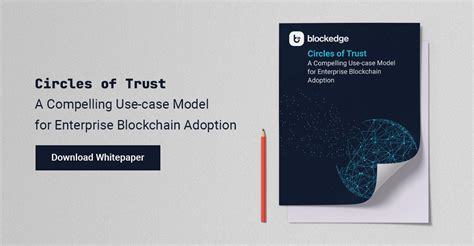 A Compelling Use Case Model For Enterprise Blockchain Adoption Williamnoah On Tumblr