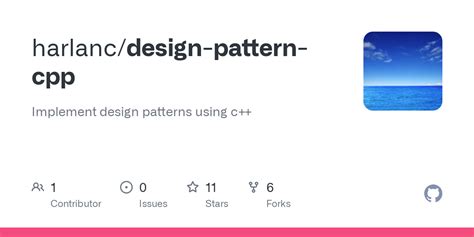 github harlanc design pattern cpp implement design patterns using c