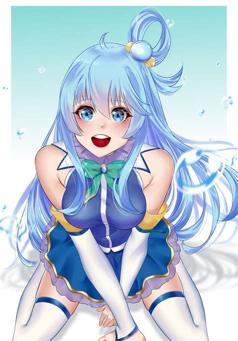 Fanart Aqua Konosuba By Sorannochi On Deviantart