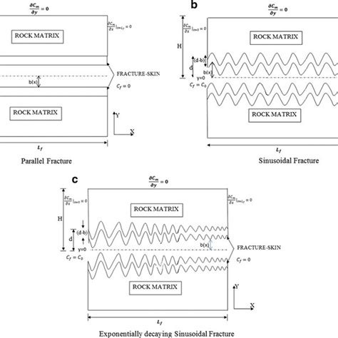 Schematic Representation Of Solute Transport In A Single Fracture With