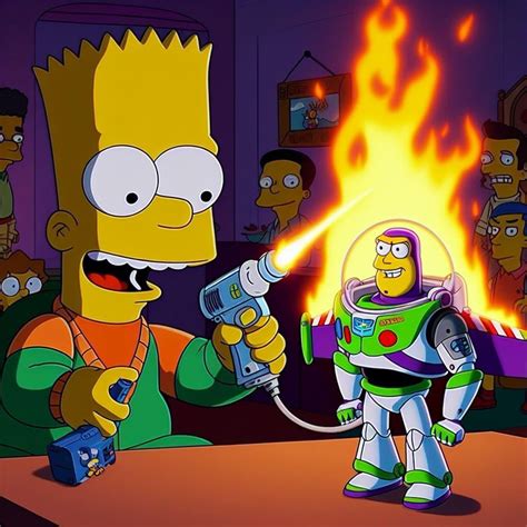 Bart Having Some Fun Rdalle