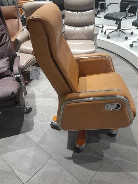 Fabric High Back Geeken Managing Director Chair Fixed Arm Black At