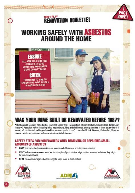 Working Safely With Asbestos Around The Home Blue Mountains City Council