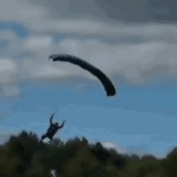 Wrong Landing Paragliding 