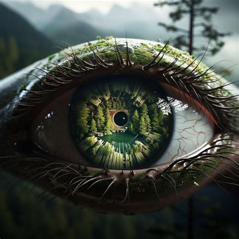 Premium Photo Magic Eye Ball