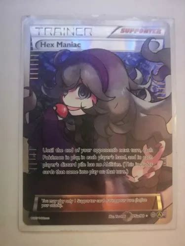 Pokemon Tcg Trainer Hex Maniac Full Art Mercadolibre