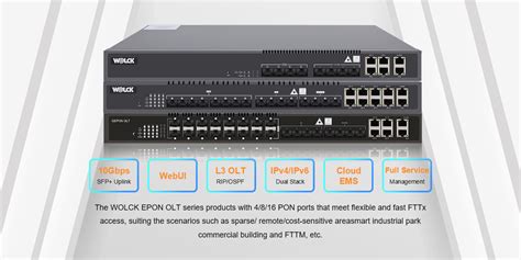 Pon Olt Epon Gpon Network Olt Fiber