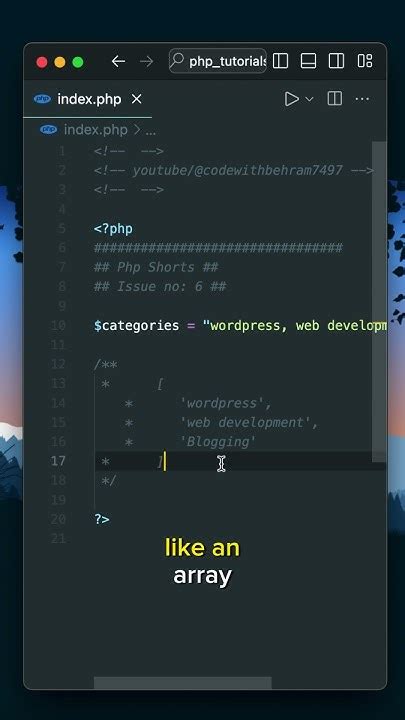 The Explode Function In Php Php Shorts Youtube