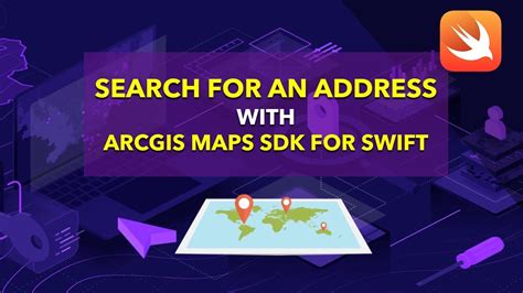 Arcgis Maps Sdk For Swift Search For An Address Youtube