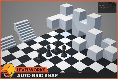 Auto Grid Snap Level Design Unity Asset Store