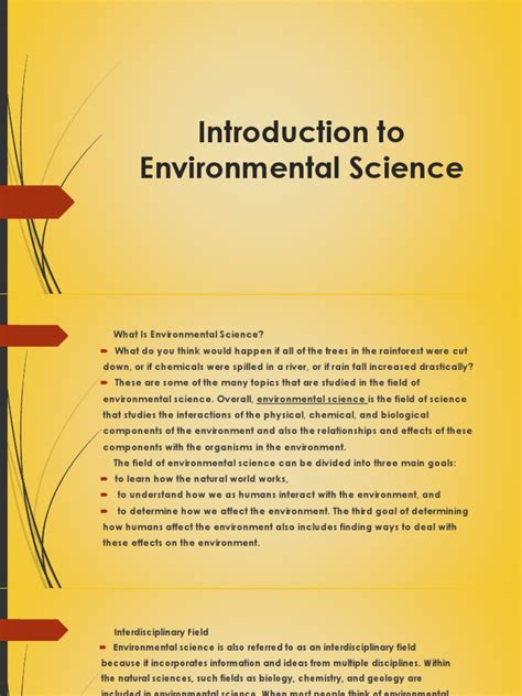 introduction to environmental science download free pdf