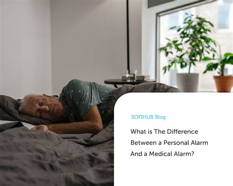 What Is The Difference Between A Personal Alarm And A Medical Alarm