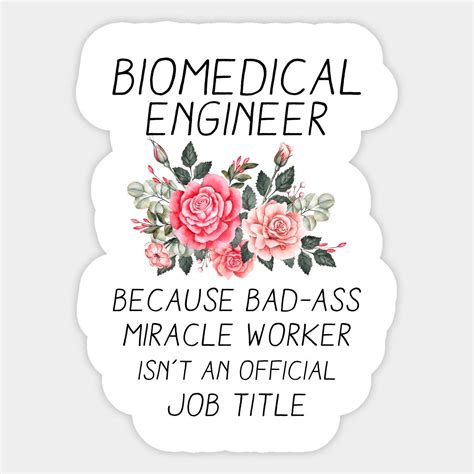 Biomedical Engineer Sticker