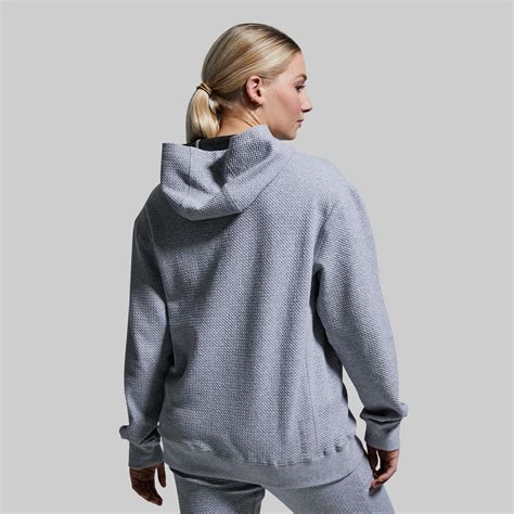 Womens Comfy Hoodie Grey Soft Hoodie Born Primitive