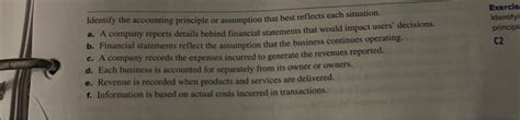Solved OS Identifyeng Accounting Principles And Chegg